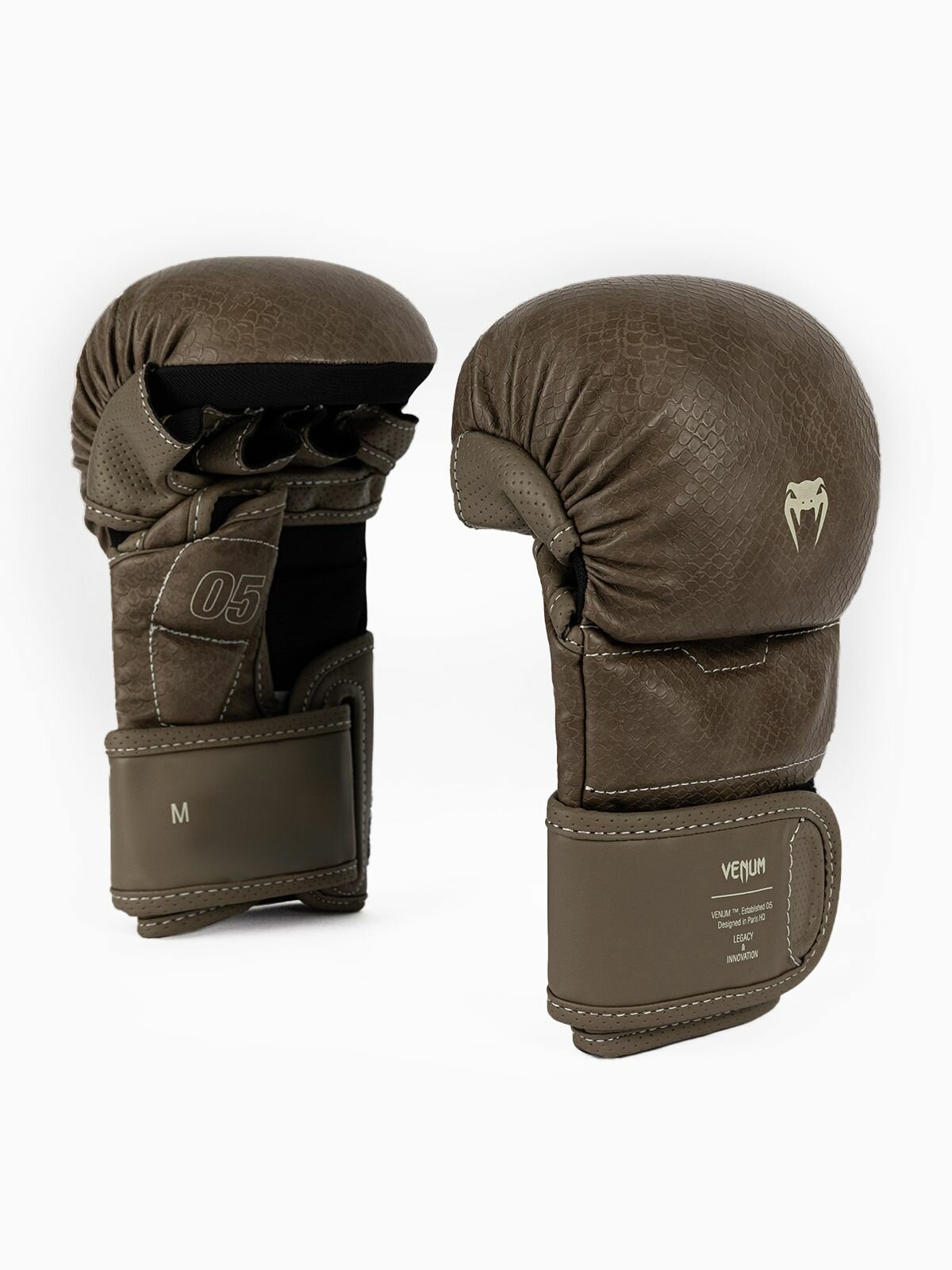 Перчатки ММА Venum Impact Evo Scales Brown (M)