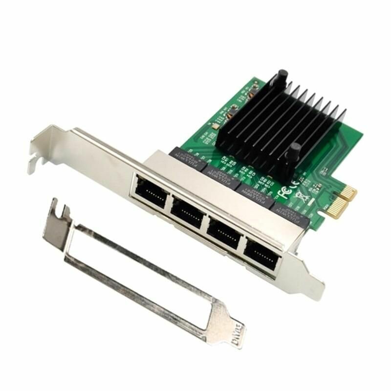 4 Port PCIE X1 для 82576 1000 Мбит / с.