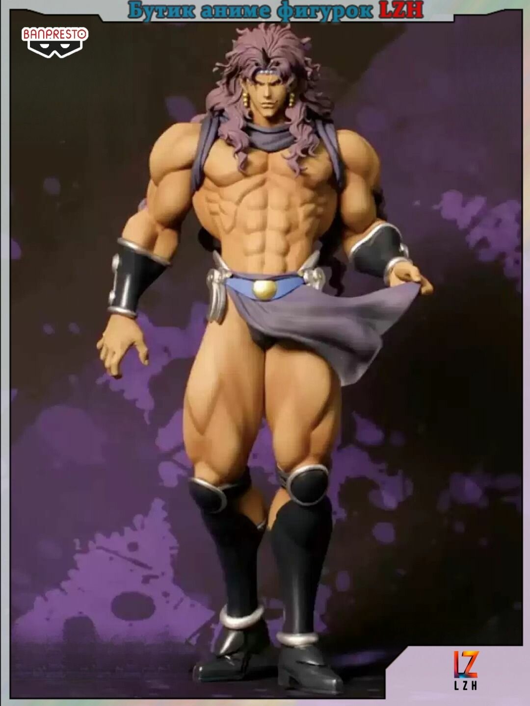 Аниме фигурка BANDAI Banpresto Mometria Карс из "Невероятное приключение ДжоДжо " (JOJO's Bizarre Adventure)22cm (LZH)