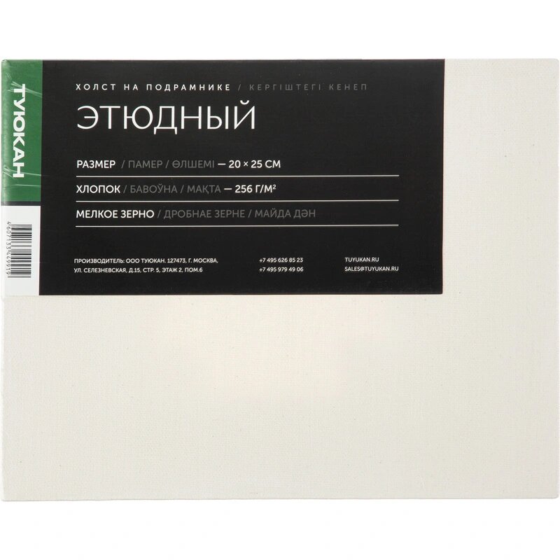 Холст Туюкан 20х25 хлопок Т0015326