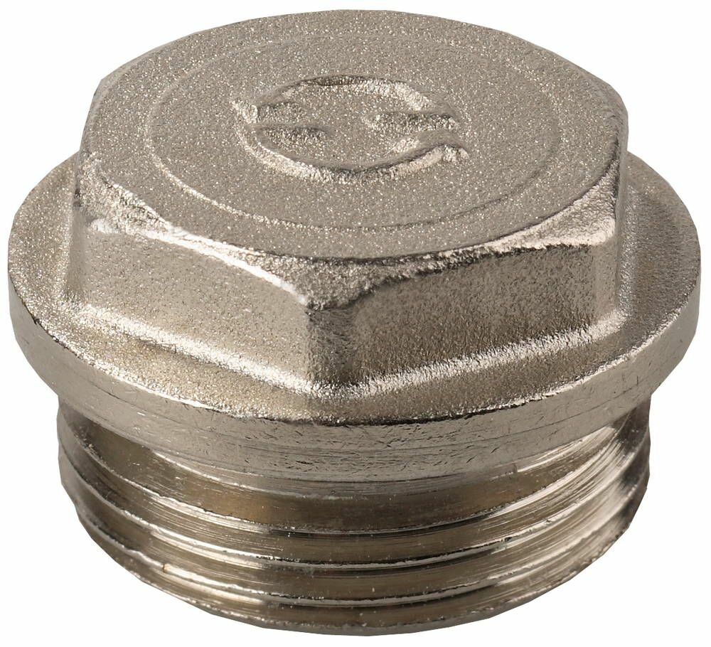 Заглушка GENERAL FITTINGS 3/4", никель, с прижимной шайбой 51100-3/4