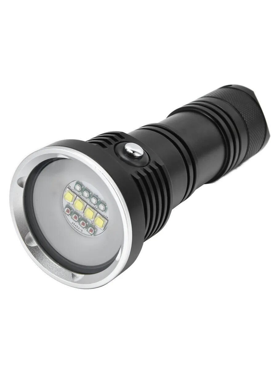 12 светодиодный фонарик IP68 10000LM алюминиевый фонарик с 3