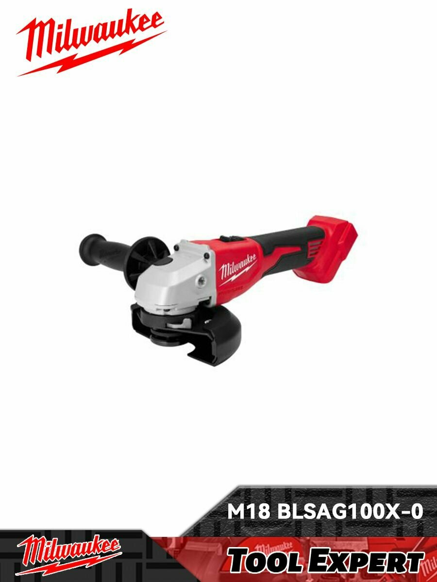 Milwaukee M18 Бесщеточная шлифовальная машина 100 мм