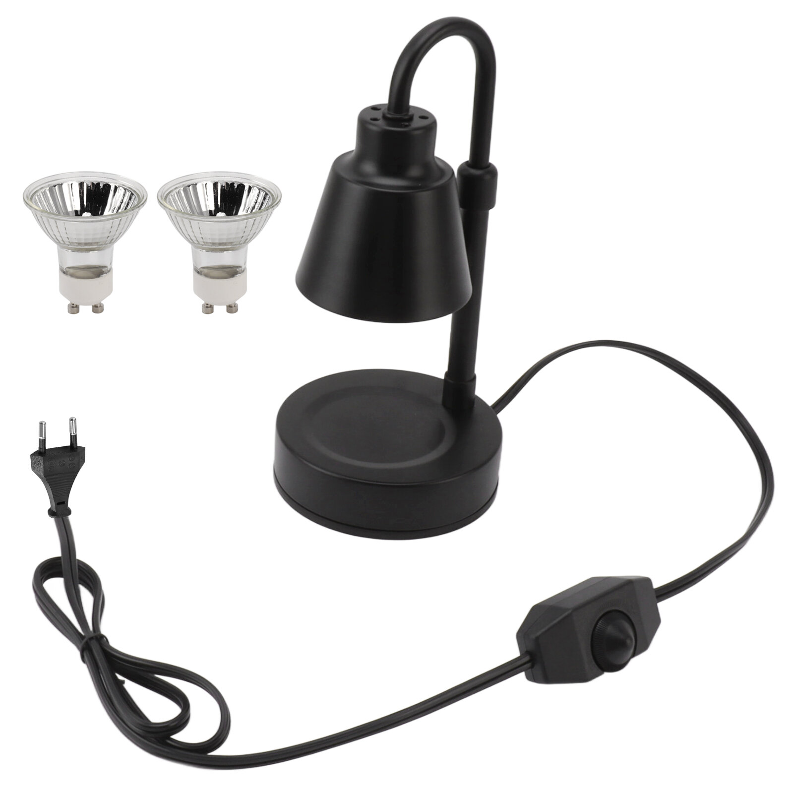 Candle Warmer Lamp Iron Stretchable Electric Dimmable Melter with GU10 Bulb for Christmas House Warming Gifts Bedroom Decor