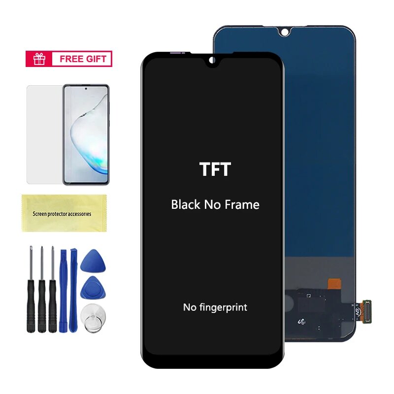 Super AMOLED для Xiaomi Mi A3 LCD MIA3 Touch для Xiaomi MI CC9E Замена экрана TFT No Frame
