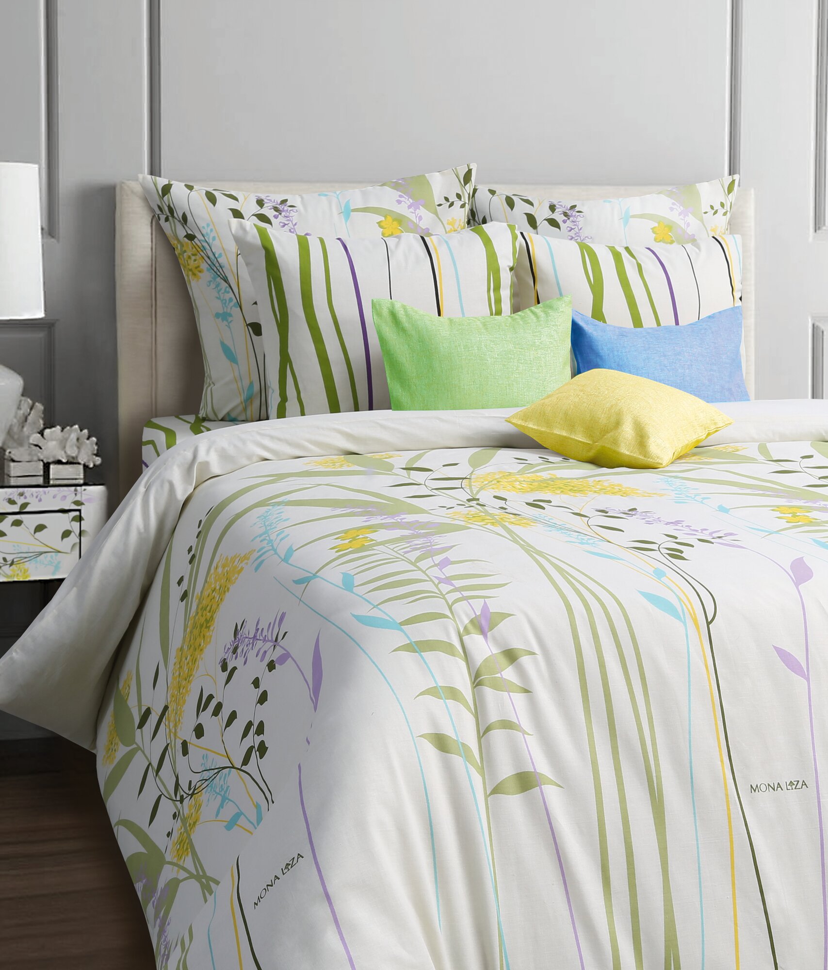 Комплект постельного белья Mona Liza Bamboo, евро, 100% хлопок, наволочки 50x70, 2 шт.