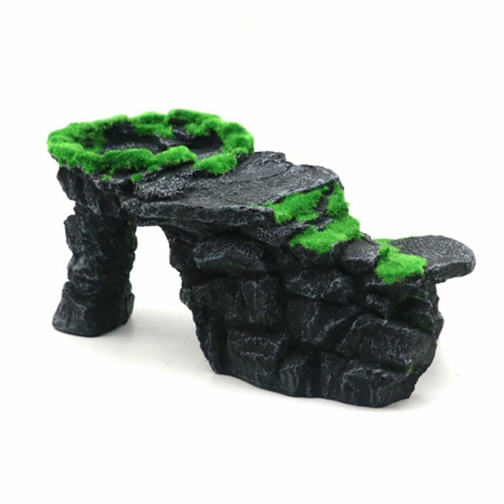 Домик-убежище для черепах, реалистичный мох