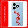 Чехол на Tecno Spark 20 / Текно Спарк 20 с принтом "Amour lips - 14 февраля", пр...