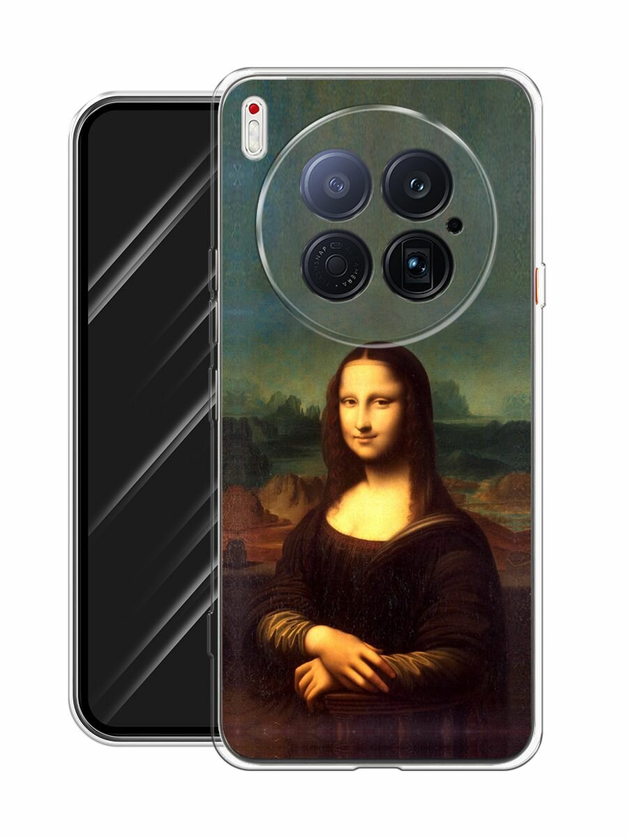 Чехол на Tecno Camon 40 Premier / Текно Камон 40 Премьер с принтом "Мона Лиза" — фото 1