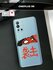 Чехол на OnePlus 9R / ВанПлас 9R с принтом "Anime attack", прозрачный