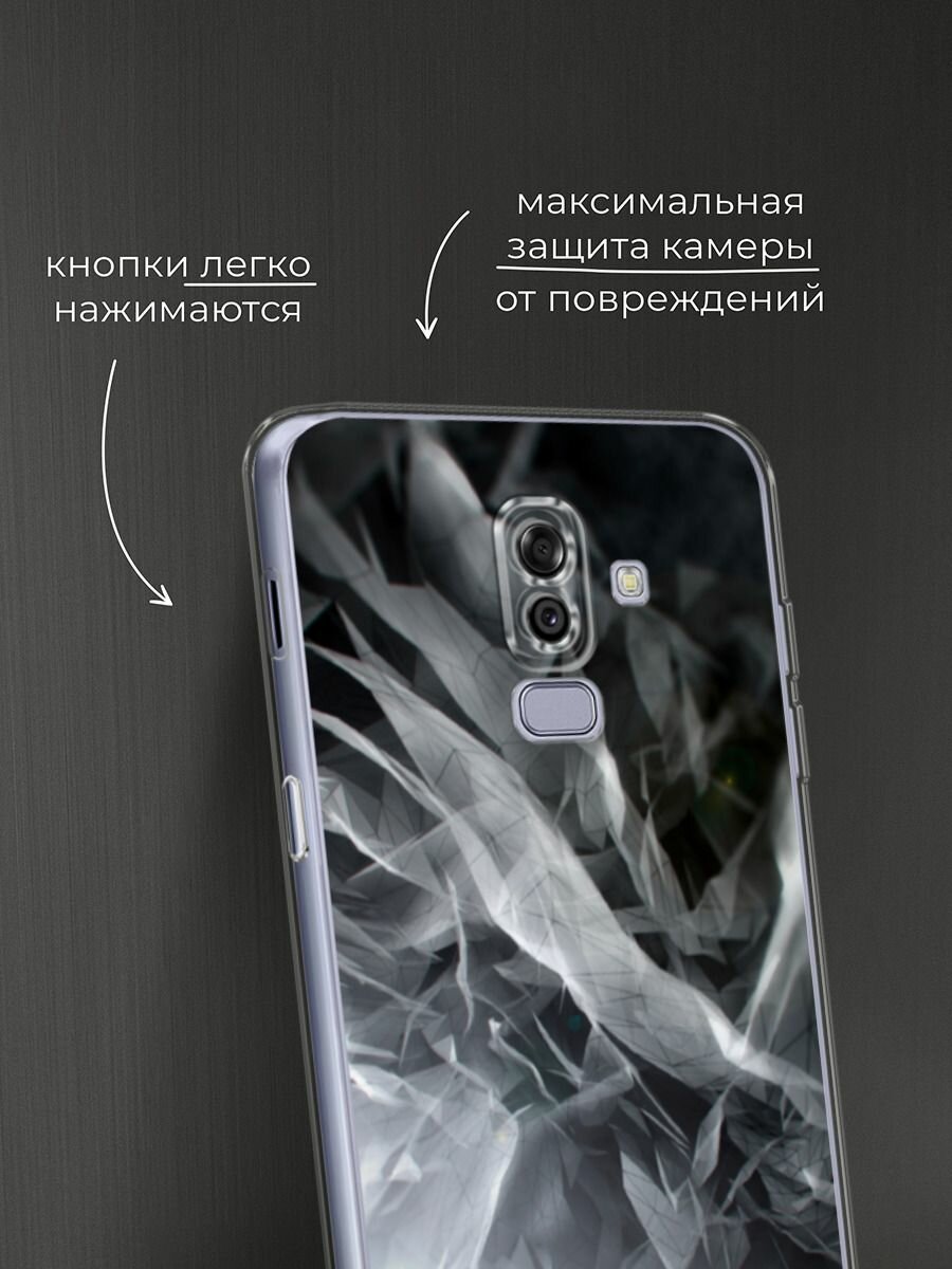 Чехол на Samsung Galaxy J8 / Самсунг Галакси Джей 8 с принтом "Абстракция 9" — фото 1