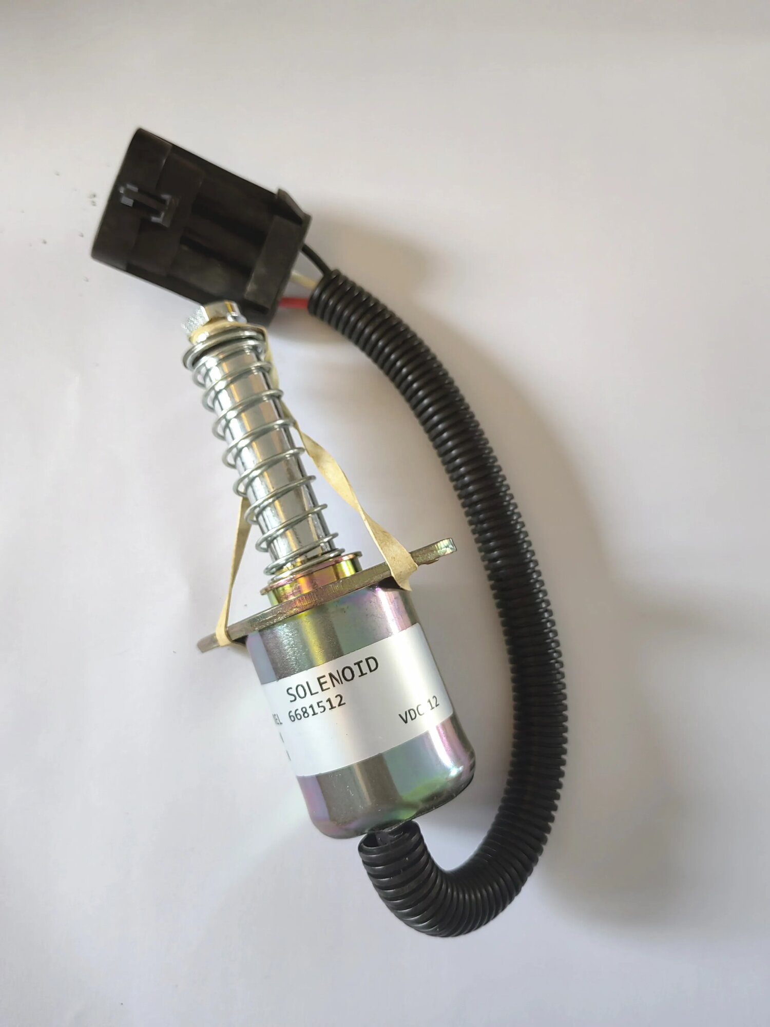 6681512 6681513 12 В соленоид блокировки тяги, соленоид отключения топлива для Bobcat S150 S160 S175 S185 S205 S250 S300