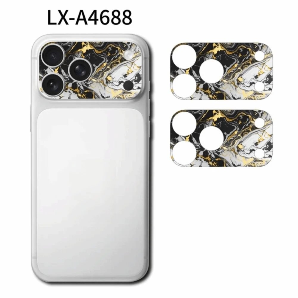 Наклейка на камеру для iPhone 17 Pro, Type 2, 2 шт.