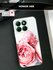 Силиконовый чехол на Honor X8B / Хонор X8B с принтом "Пионы на белом"