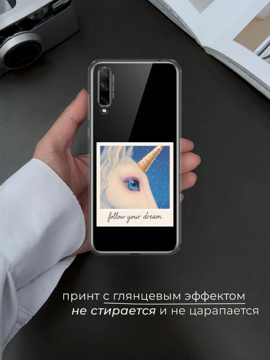 Чехол на Honor 30i / Хонор 30i с принтом "Глаз единорога" — фото 1