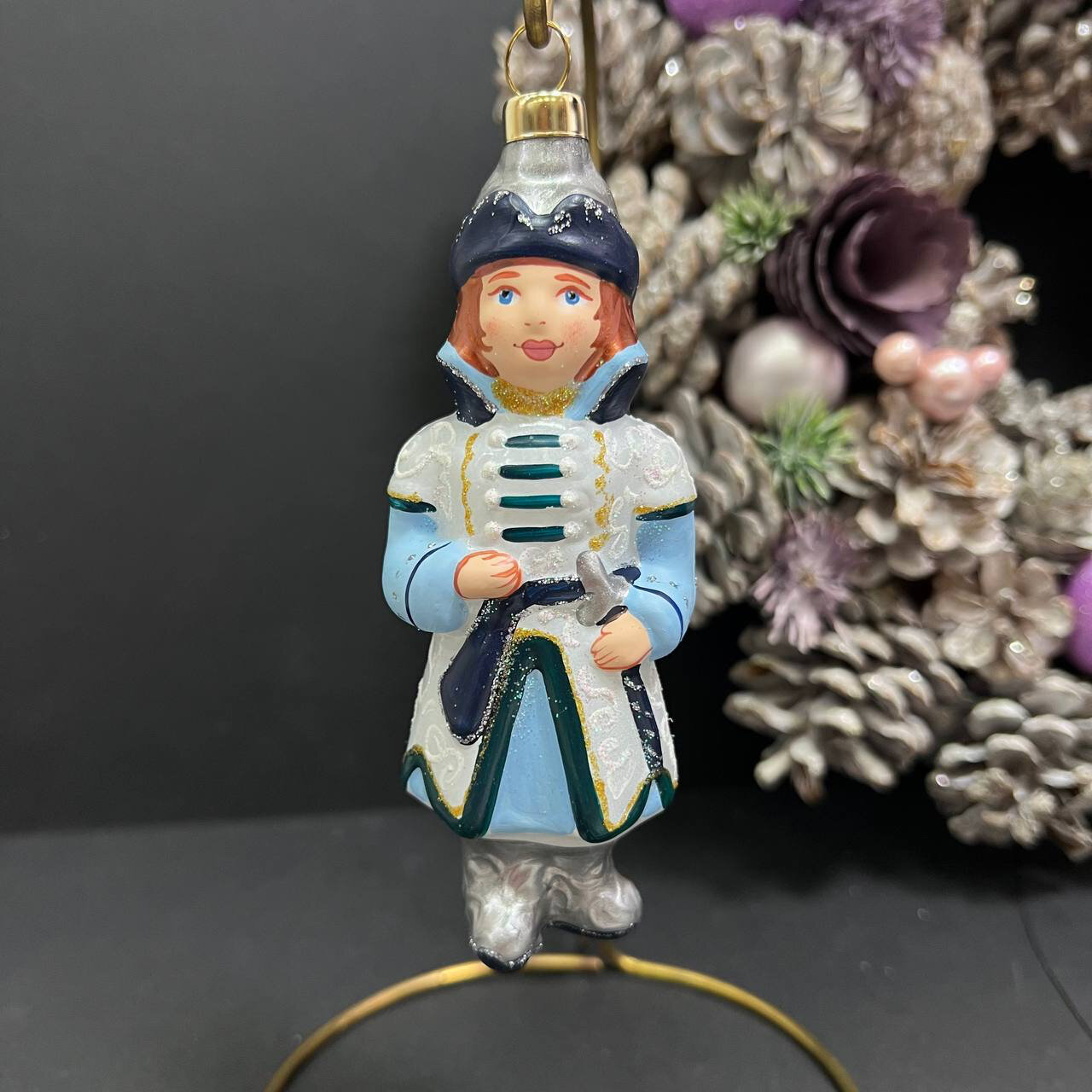 Елочная игрушка иван ЦАРЕВИЧ-02 с росписью