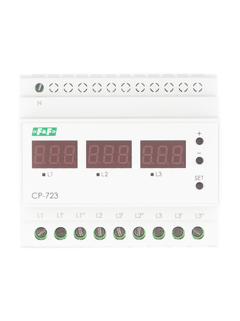 Реле напряжения модульное CP-723 (EA04.009.015) 230 В 63 А