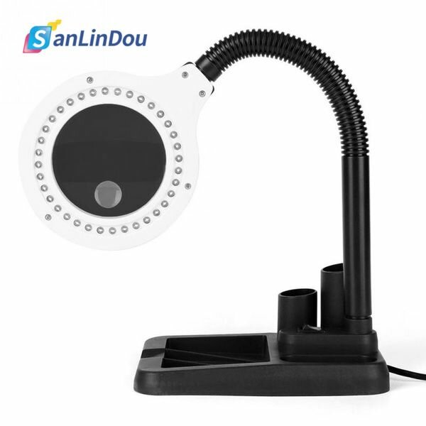 5-10x Лампа с 40 LED для Ремонта и Рукоделия