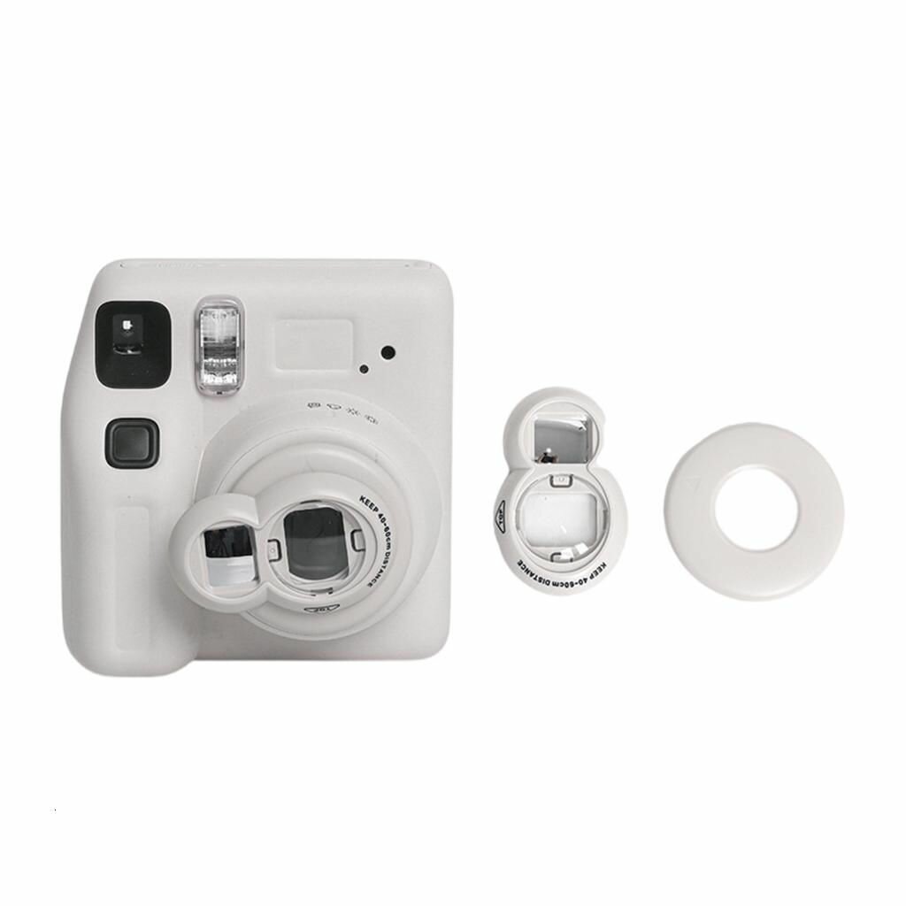 Набор колец для макросъемки и фильтров для съемки на расстоянии 40-60 см для 7+ пленочных камер, Белый