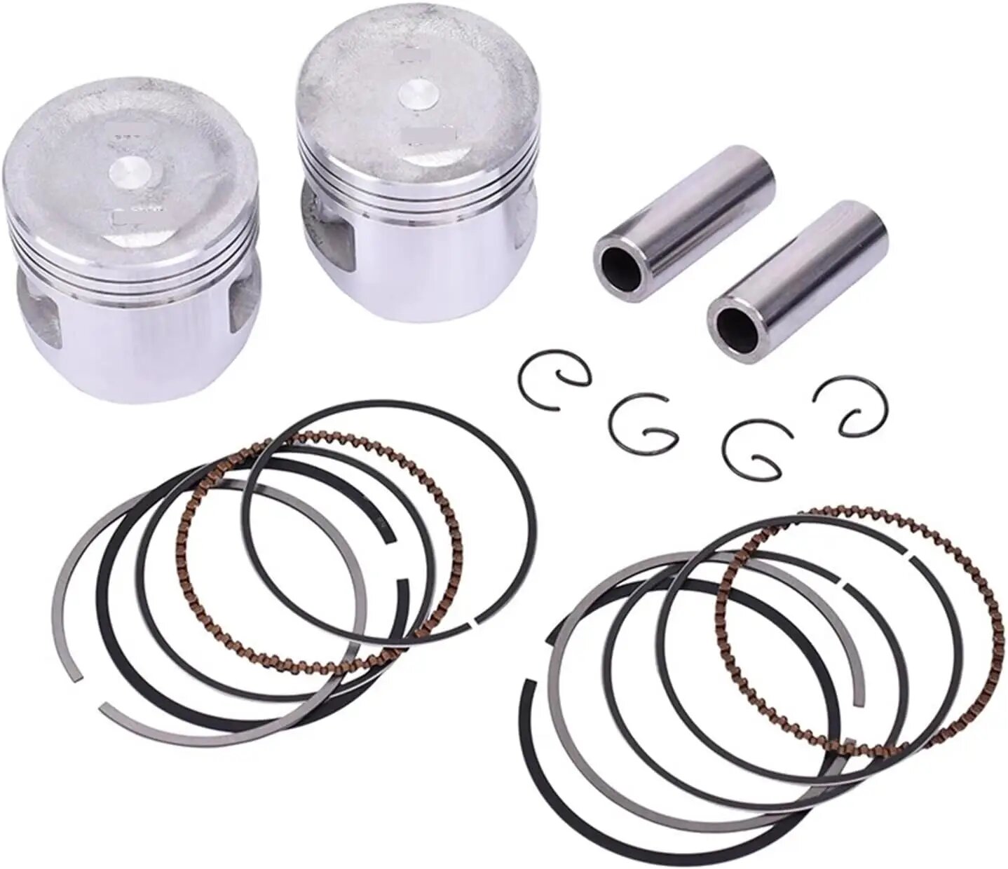 Детали двигателя мотоцикла, диаметр 53 мм для Honda CA250 CM250 CB250 CB CA CM 250 CMX250 DD250 CBT250 Rebel 250cc, комплект поршневых колец
