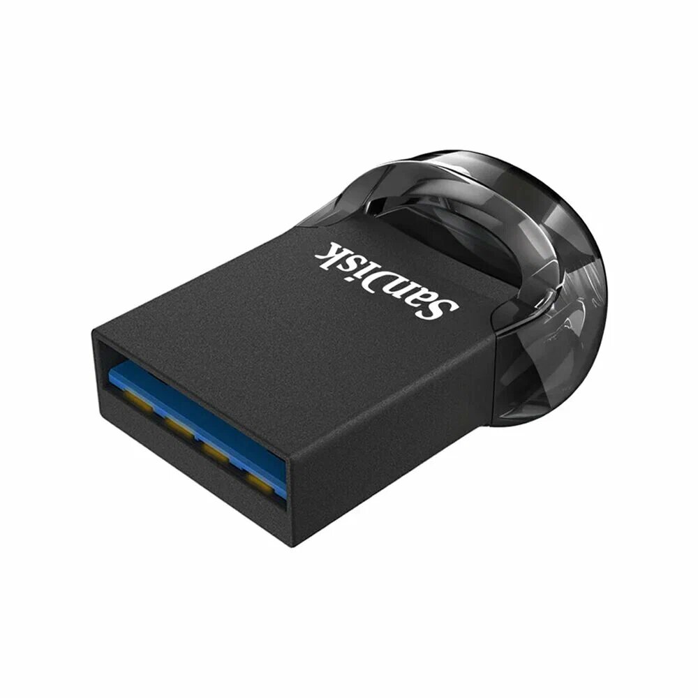 USB Flash накопитель 128GB SanDisk Ultra Fit (SDCZ430-128G-G46) USB 3.2 Gen 1 Черный