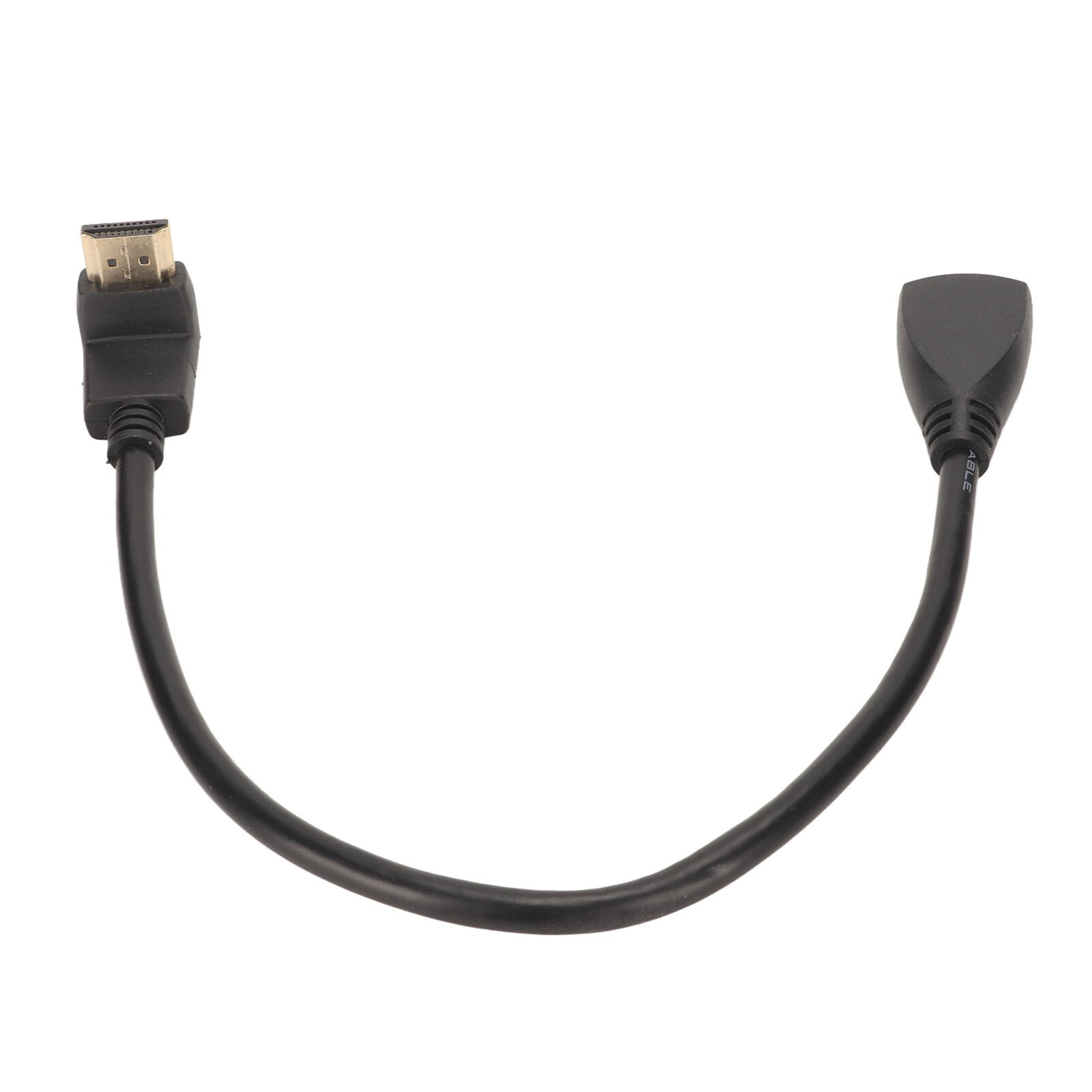 Угловой кабель HDMI 270°, тип A, 4K, длина 1 фут (30 см)