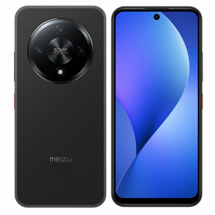 6,79" Смартфон Meizu Mblu 22 Pro 4/128 ГБ (MBLU 22 PRO) 2025, черный