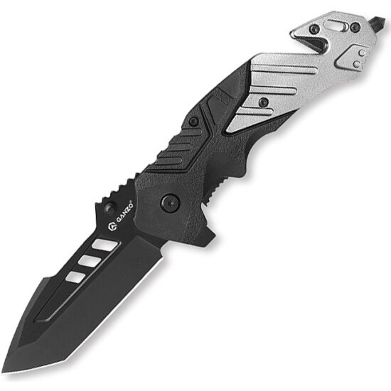 Нож складной Ganzo G629-GY черный/серый
