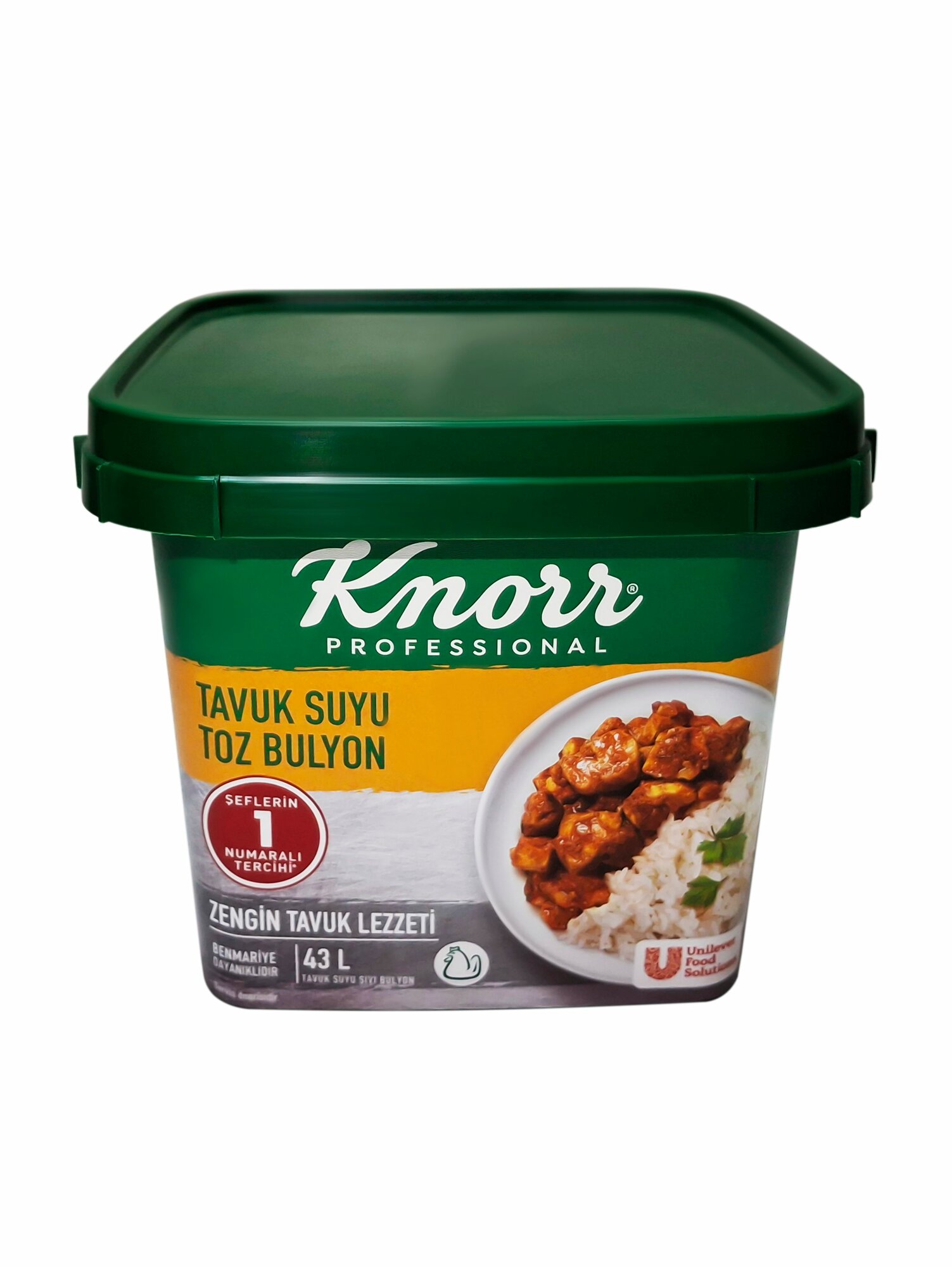 Бульон куриный сухой со специями, "Knorr", Tavuk Suyu Toz Bulyon, 750гр. Турция