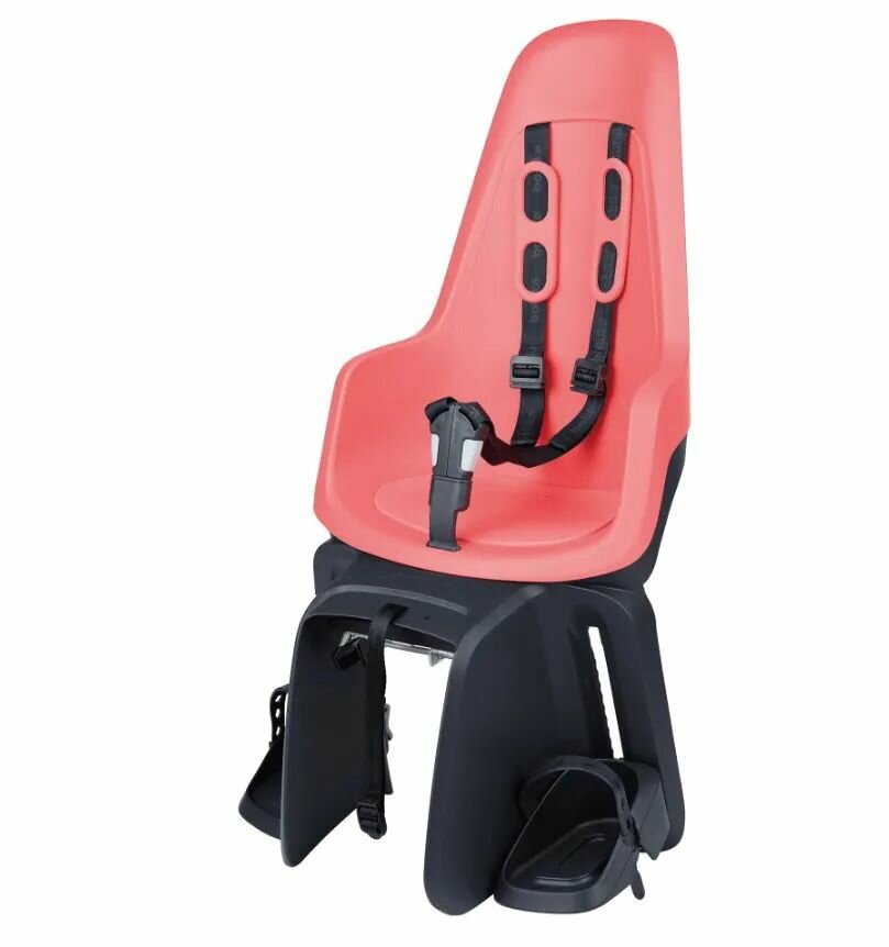 Детское велокресло на багажник Bobike Maxi One EB-D Flamingo (8012100023),