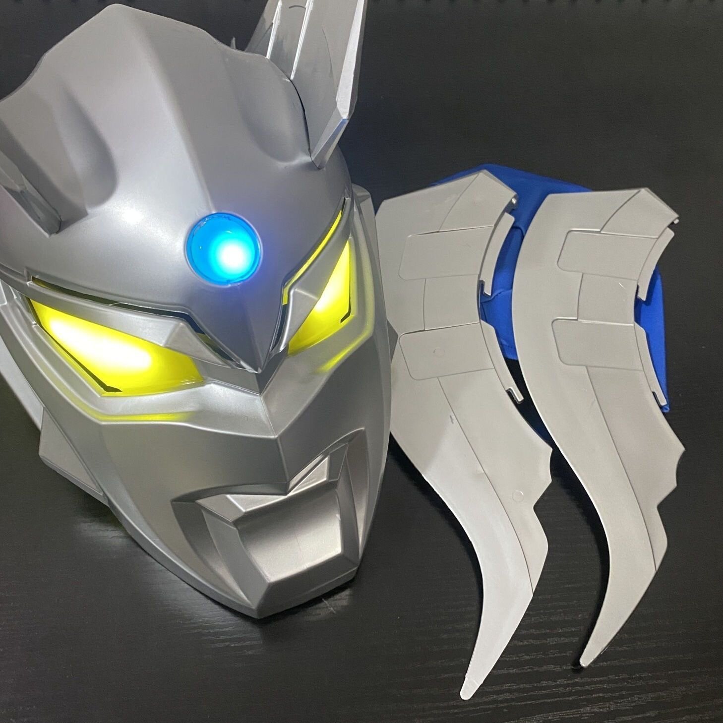 Шлем Dark Lops Zero, светящаяся маска, популярная маска для лица Ultraman Toy Zero для взрослых и детей