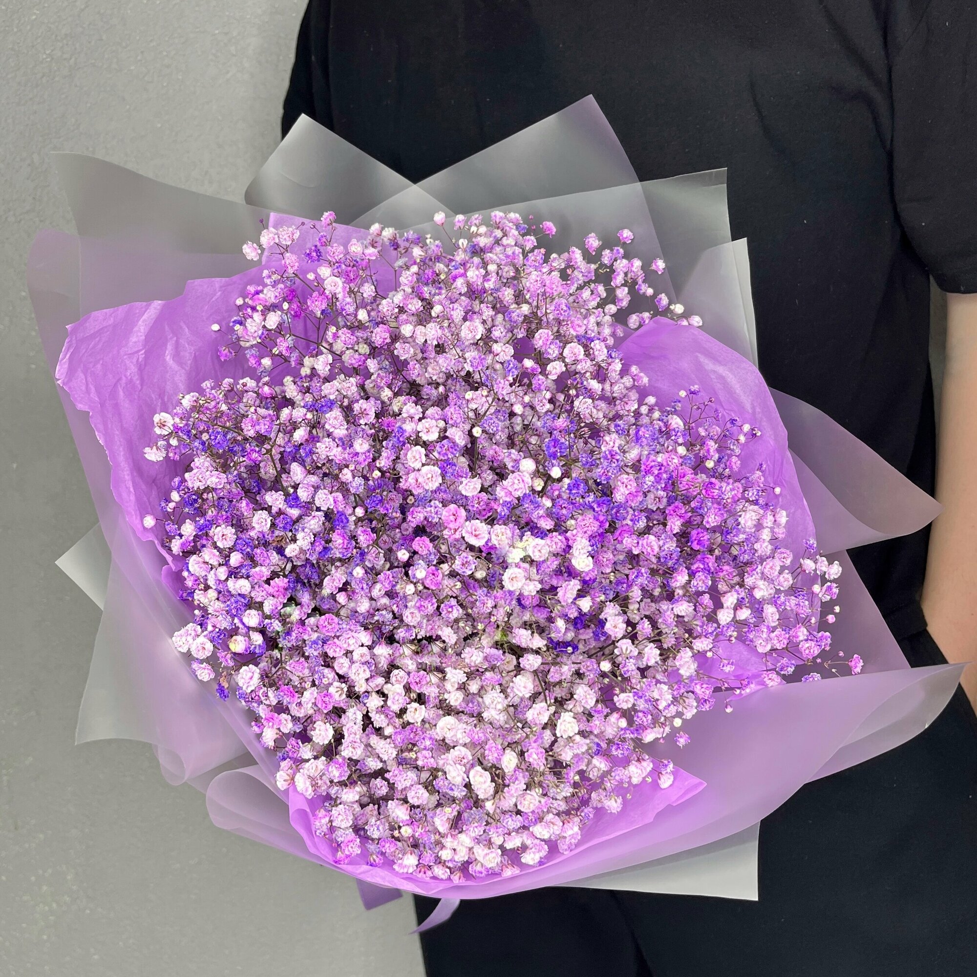Букет Cloud из лавандовой гипсофилы