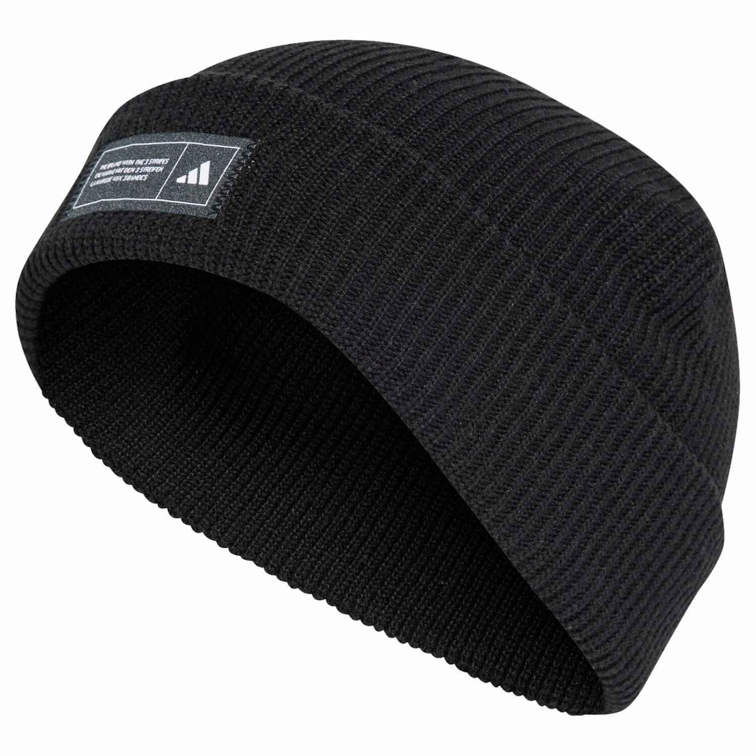 Шапка-бини ESS BEANIE CUFF BLACK/WHITE для мужчин и женщин