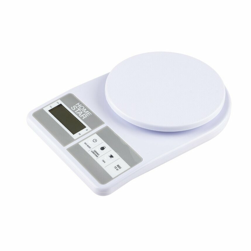 Весы кухонные электр. HomeStar HS-3012, до 10кг, цена деления 1 гр.