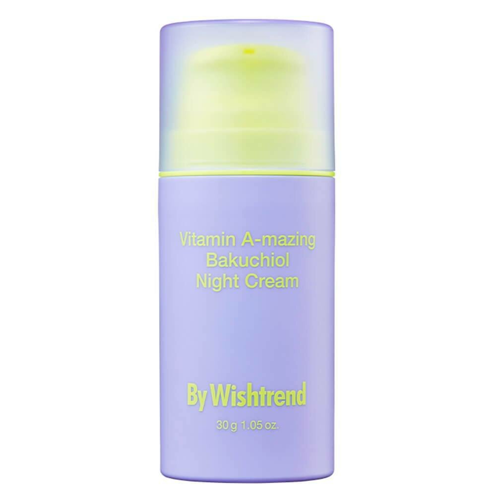 By Wishtrend Ночной крем с ретинолом и бакучиолом Vitamin A-mazing Bakuchiol Night Cream 30ml