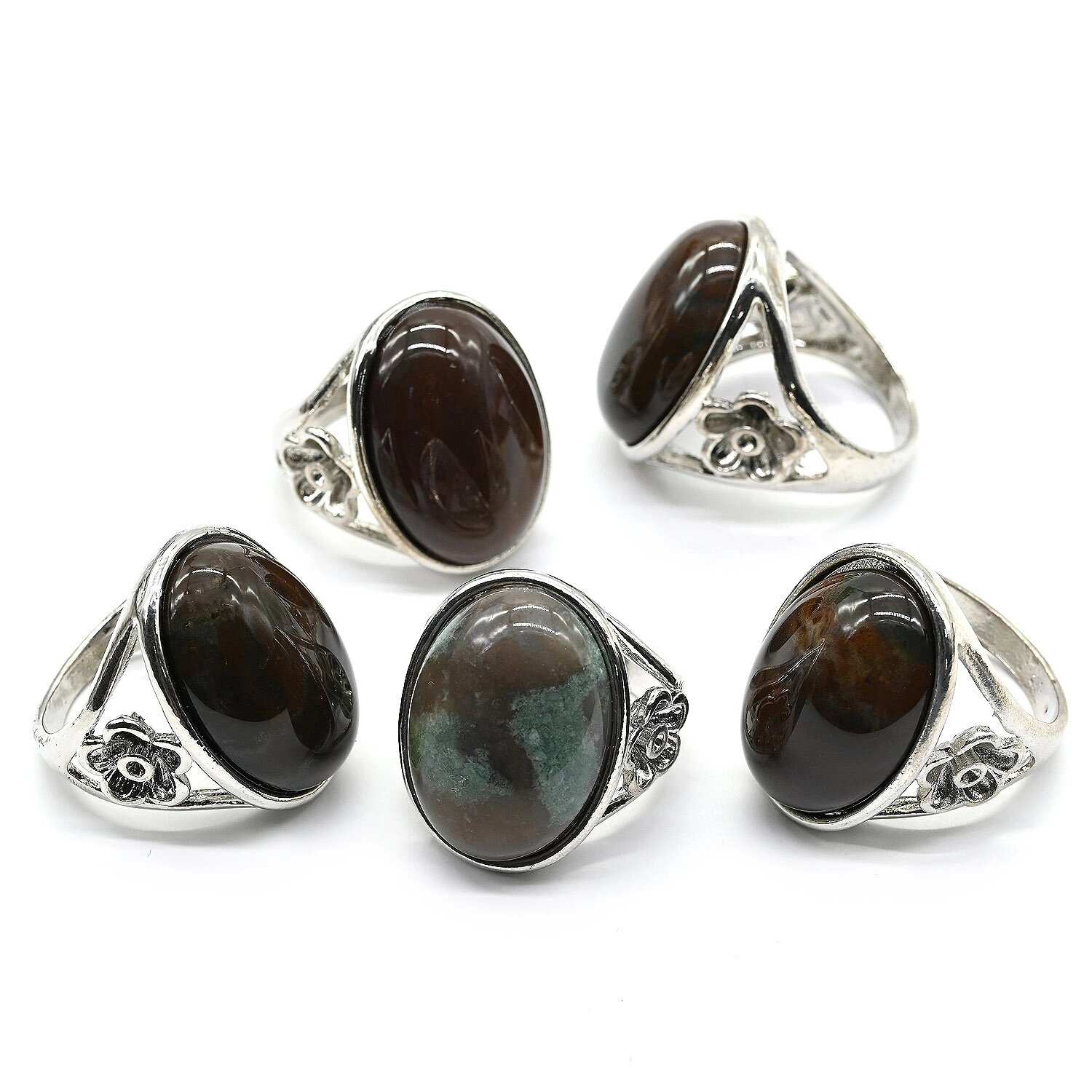 Кольцо, агат