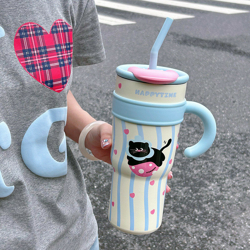 Waterproof vacuum flask with tea leak for travel and home daily use