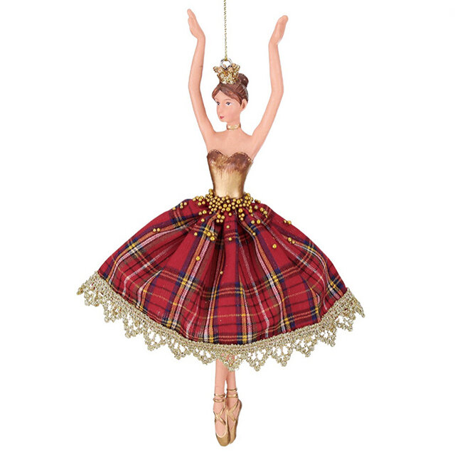 Елочная игрушка Балерина Сильфида - Scottish Symphony 18 см, Goodwill (Гудвилл), MO96454-1