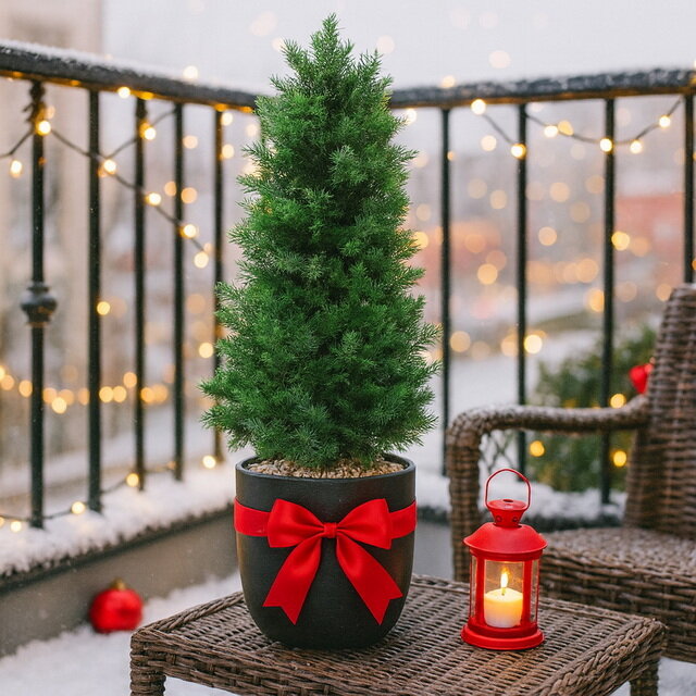 Искусственная Туя 60 см, литая 100%, ElkaDe, ТУ-60