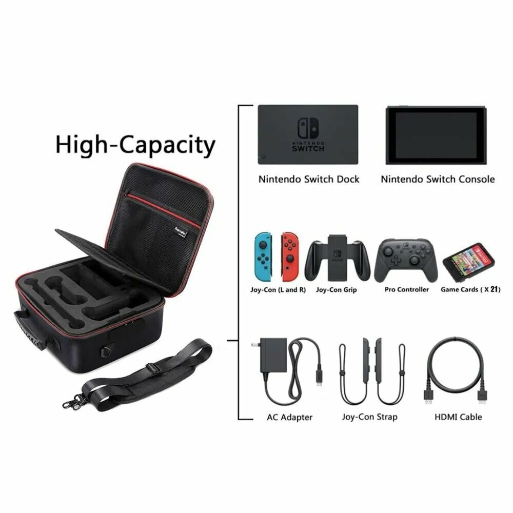Сумка для игровой приставки Switch OLED/Switch — фото 1