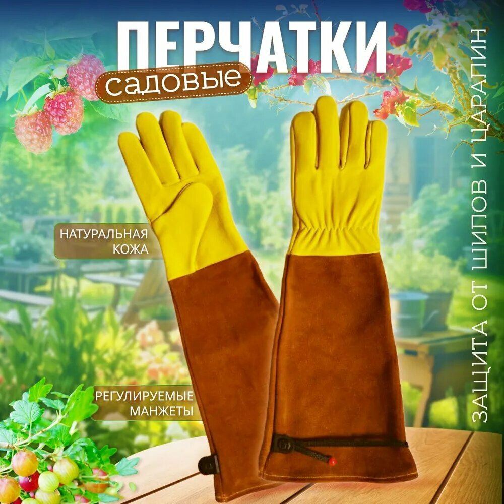 Перчатки хозяйственные, размер M, 1 пара