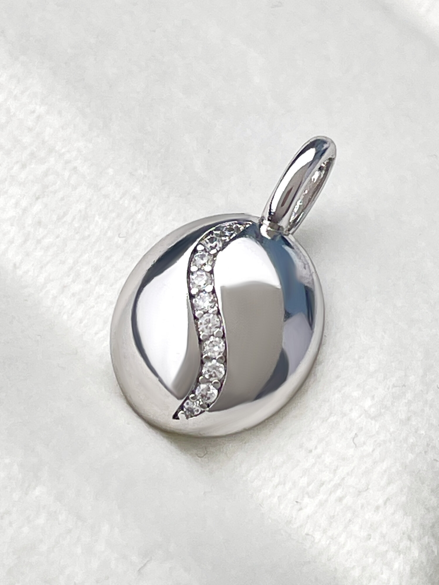 Подвеска, фианит