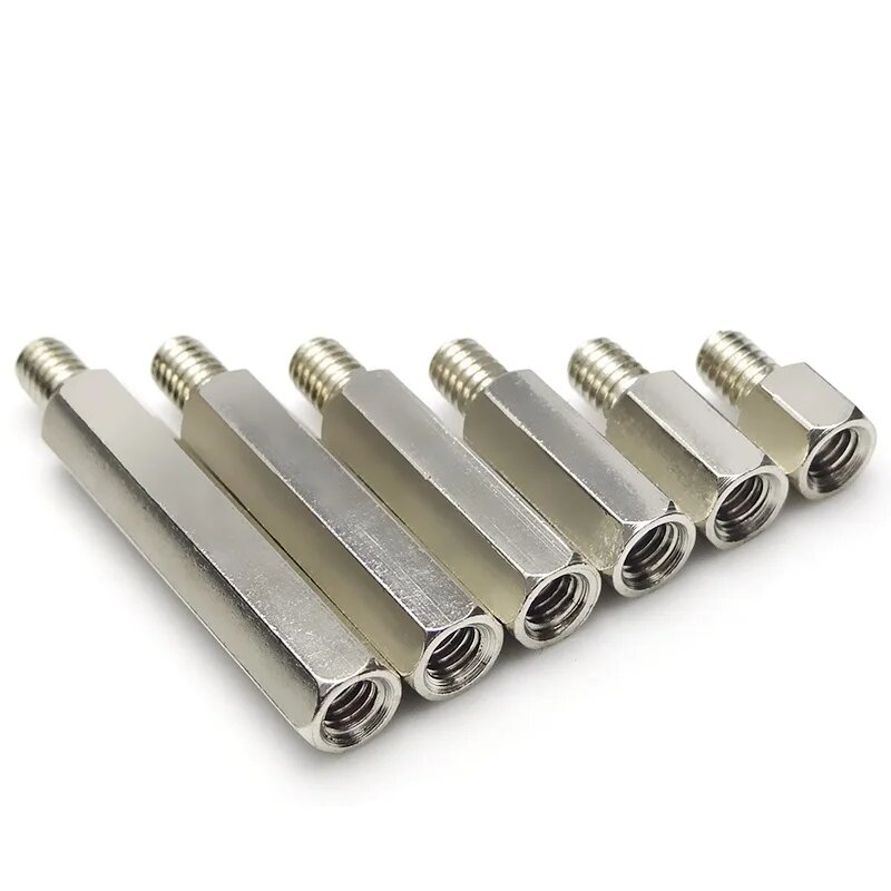 Шпильки с шестигранной головкой M3 M4 M3-(50pcs), 6mm