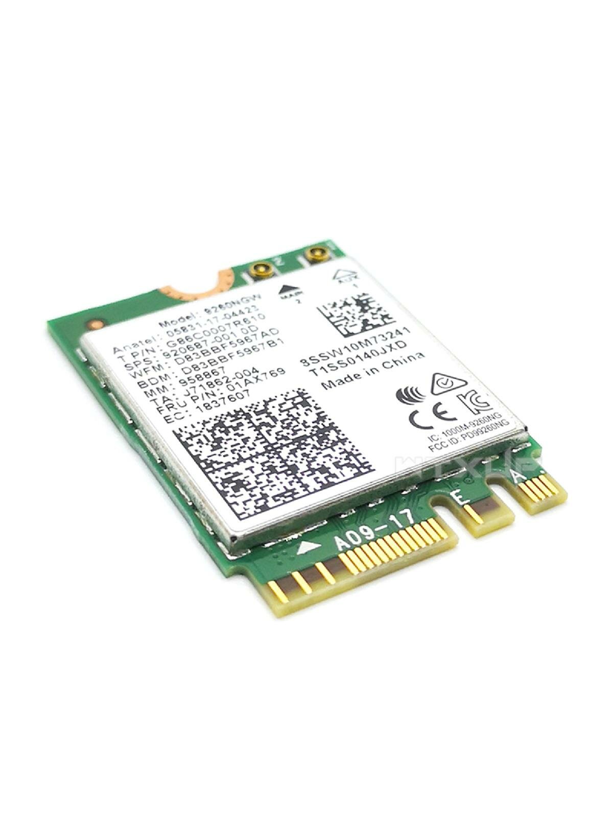 9560 9560NGW Double Band 2033Mbps Wireless Networking Card Bluetooth-compatible 5.1 for Gaming PC Easy Installation