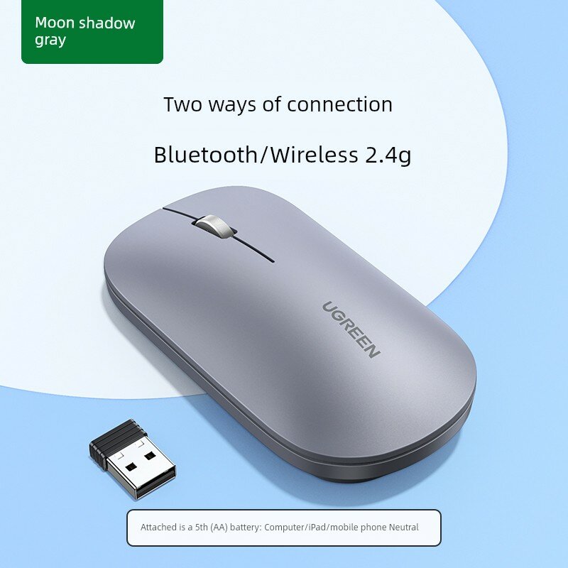 Беспроводная мышь Greenlink Bluetooth, бесшумная, подходит для Apple iPad, компьютеров, MacBook Pro, ноутбуков и