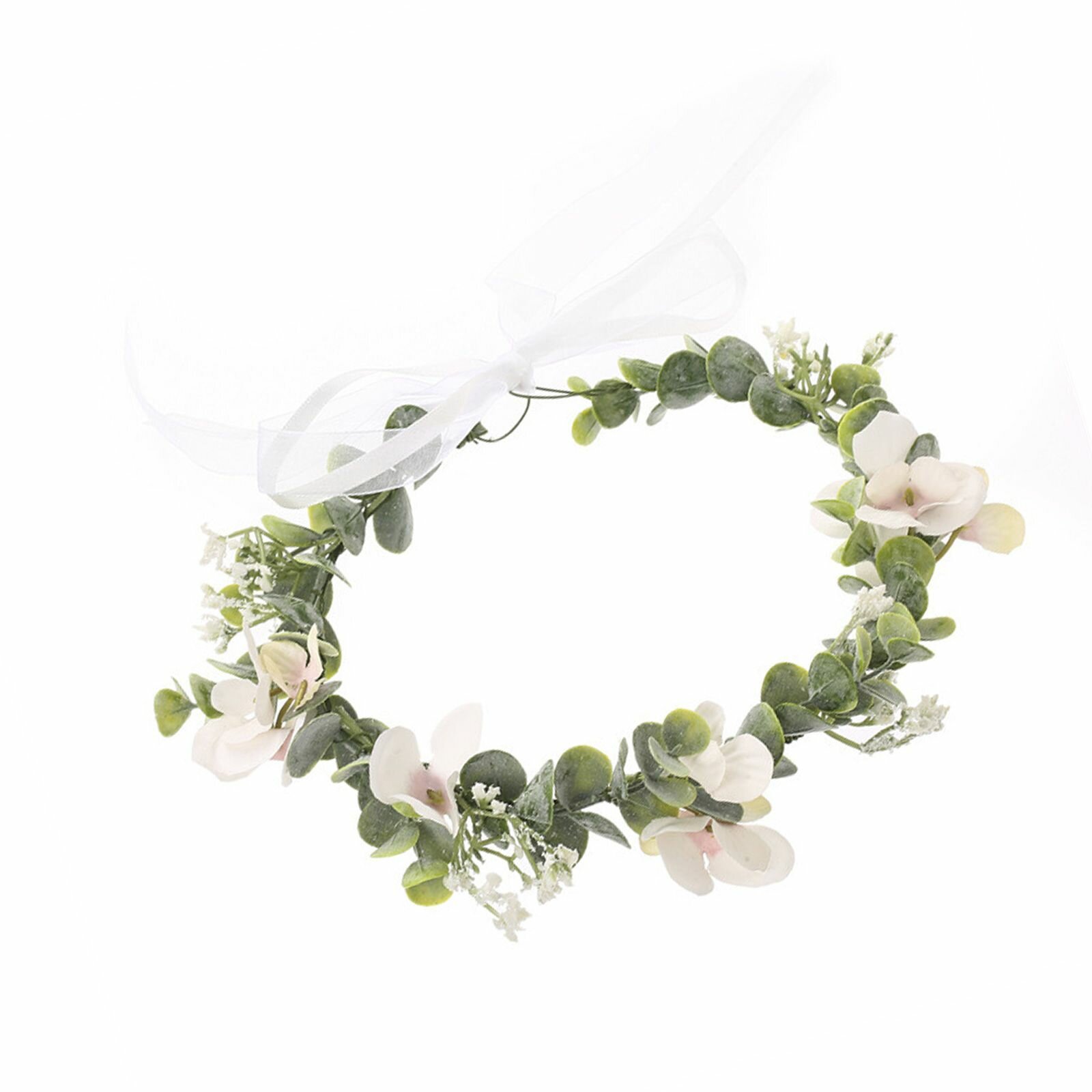 Свадебные цветочные ободки ручной работы венки из листьев