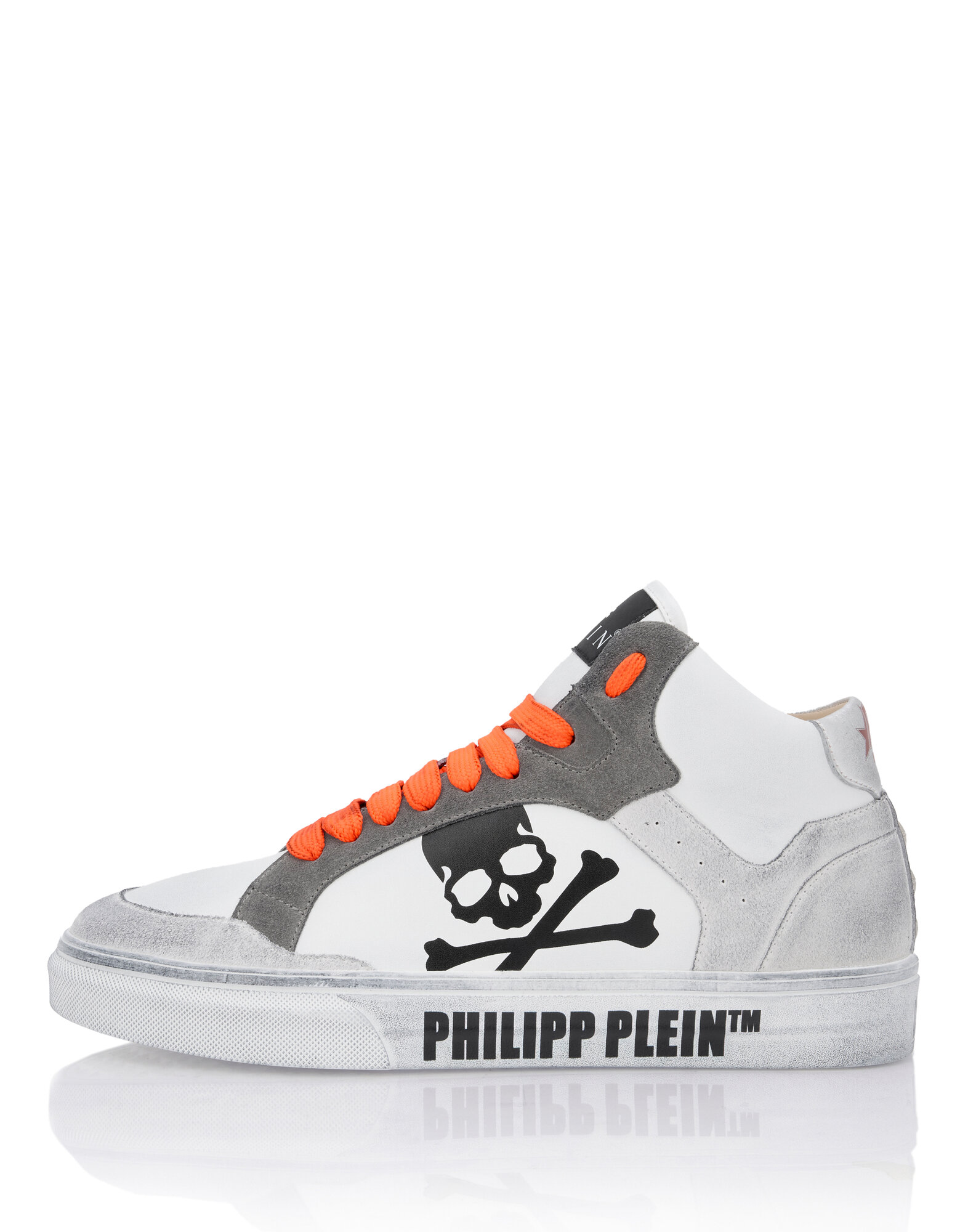 Кроссовки PHILIPP PLEIN, размер 42, оранжевый — фото 1