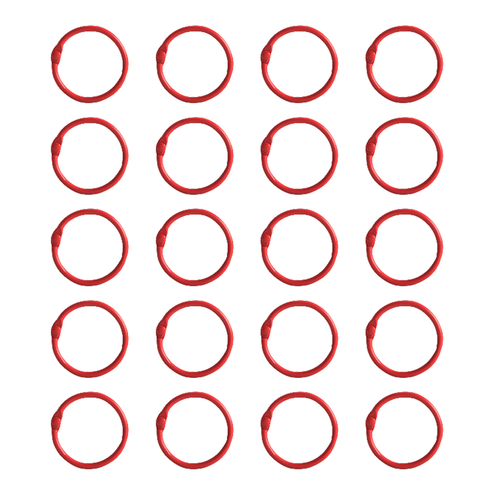 20 шт Металлические кольца 25 мм для альбомов