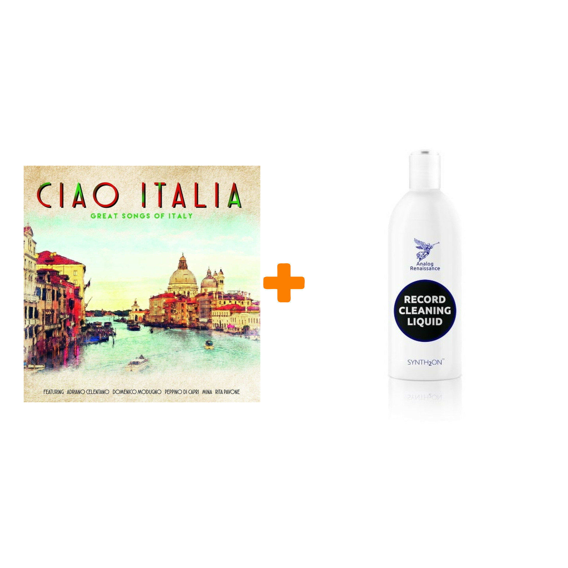 V/A Ciao Italia LP + Жидкость моющая для чистки винила