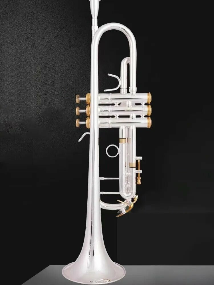 Труба Bach LT198GS-99 си-бемоль Двойное серебрение и позолота Гипоаллергенная Долговечный блеск